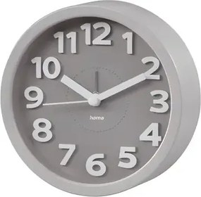 Hama Retro taupe / Budík / kulatý / analogový