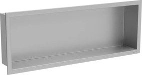 Mexen X-Wall-R výklenková police s límcem 60 x 20 cm, inox - 1910602010