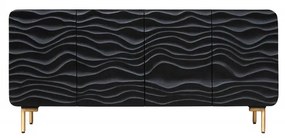 Massive home | Luxusní komoda Black lagoon mango 160cm