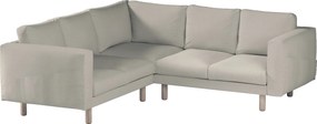 Potah na pohovku IKEA Norsborg rohová 4-místná barva béžová látka pletený vzor