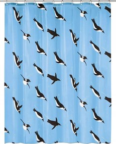 Kleine Wolke Sprchový závěs Penguin 180 x 200 cm
