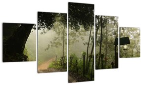 Obraz ranní mlhy (125x70 cm)