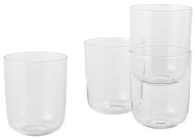 Muuto Sklenice Corky Glasses, vysoké clear, set 4 ks