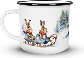 Hrneček Vánoční zajíčci 236 ml