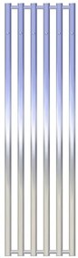 ELVL Bitherm koupelnový radiátor ROSENDAL 266 x 1500 mm ELVL2871 PROVEDENÍ: Metalická antracit