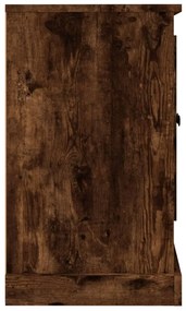 Příborník kouřový dub 100 x 35,5 x 60 cm kompozitní dřevo - Default Title