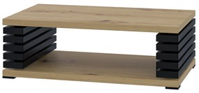 Konferenční stolek Palga 2 (artisan + černá). 1055233