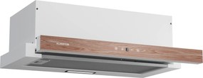 Klarstein ZenFusion digestoř, průtok vzduchu 323 m³/h, EEK A, odsávání/recirkulace, 3 úrovně, tichá