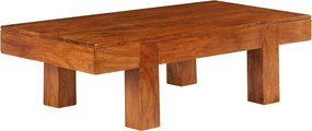 Konferenční stolek akácie s medovým povrchem 100 x 50 x 30 cm 245655
