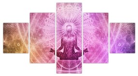Obraz meditace (125x70 cm)