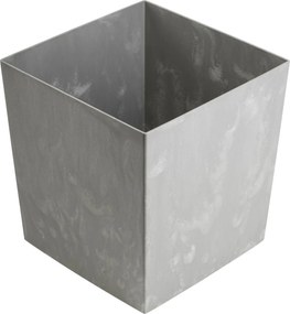Květináč FLORE Beton 41x39,5x39,5 cm šedý