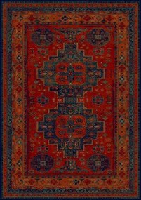 Kusový koberec vlněný Dywilan Omega Hari Rubin červený Rozměr: 200x300 cm
