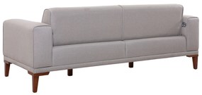 Hanah Home Dvoumístná pohovka LIONES krémová 223 cm
