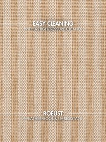 Ted Baker, Kusový koberec Ted Baker Haringey 106394 Natural White, 200x300, béžová, chodba / předsíň