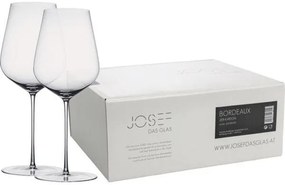 Sklenice josef das glas sklenice bordeaux, dárkové balení 2 ks
