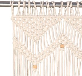 Macrame závěs 140 x 240 cm bavlna 133908