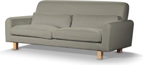 Potah na pohovku IKEA Nikkala krátký barva béžová látka pletený vzor