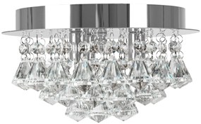 Toolight - Křišťálové závěsné svítidlo G9 3x40W APP1039-C, chromová, OSW-06822