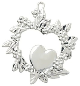 Vánoční ozdoba Wild Heart Silver 8 cm Rosendahl