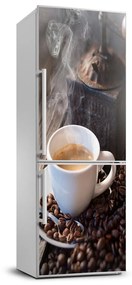 Wallmuralia Fototapeta na ledničku Zrkna kávy 60x180 cm