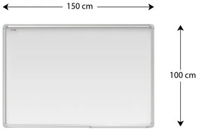 Magnetická tabule 150 x 100 cm ALLboards PROJECTION P41510