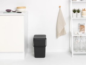 Brabantia Koš Sort&Go 25L šedá