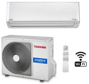 Klimatizace Toshiba Daiseikai 9 3,5 kW - sestava 1+1 včetně montáže