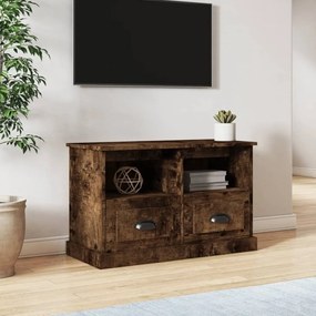 TV skříňka kouřový dub 80 x 35 x 50 cm kompozitní dřevo