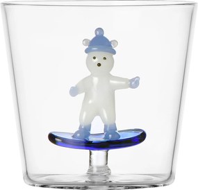 Ichendorf Milano designové sklenice na vodu Snow Games Tumbler Bear And Snowboarding