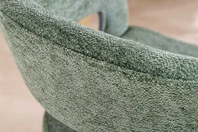 Designová jídelní židle Fionnula zelená