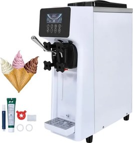 Výrobník zmrzliny s výtěžností 10 l/h s jednou příchutí