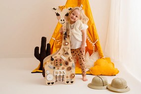 Foxy Family Montessori Activity Board - Žirafa Activity board se jménem: Ano, Stojan: Ano