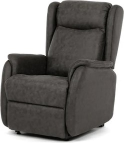 Polohovací křeslo černé, elektrické TV-L8902 BK3