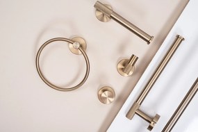 Rea Modern, koupelnový věšák na ručník 26,5cm, 6610a, zlatá matná, REA-98015