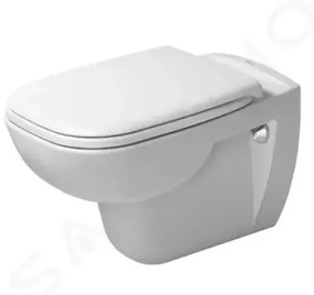 DURAVIT - D-Code Závěsné WC, Rimless, bílá (25700900002)
