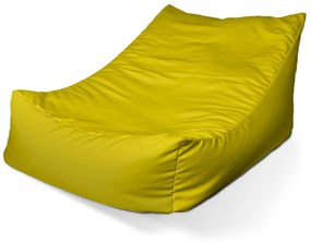 Sablio Sedací vak Lounge Žlutá 2 - 120 x 100 x 80 cm