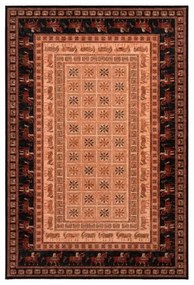 Perský kusový koberec Osta Kashqai 4301/102 hnědý Pazyryk 67 x 130 Osta 67 x 130