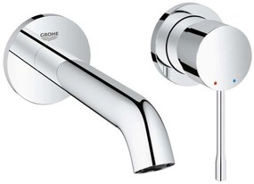 Grohe Essence - Umyvadlová baterie pod omítku, 2-otvorová instalace, chrom 19408001