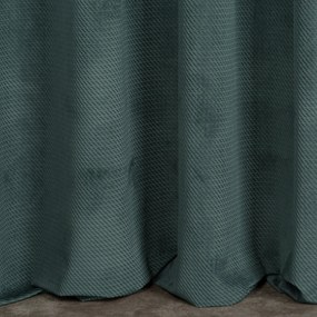ZATEMŇOVACÍ ZÁVĚS NA PÁSCE ELIZA 140X300 CM TMAVĚMĚTOVÁ