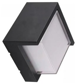 Eurolamp LED Venkovní nástěnné svítidlo LED/12W/230V 3000K IP65 černá EU0103