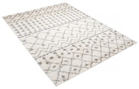 Kusový koberec shaggy Poema krémový 200x290cm