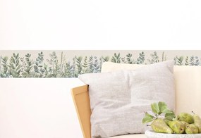 Samolepící bordura na zeď Zeleně | 5 m x 13.8 cm | DWB8477