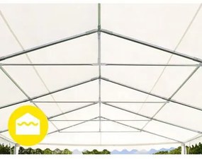 Zahradní Párty stan 6x10m - PVC Standard PLUS Ohnivzdorný Barva: Bílá