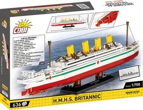 COBI 1681 H.M.H.S. Britannic, 1:700, 636 k / od 7 let