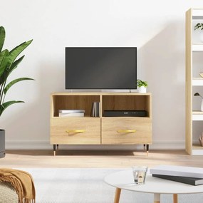 vidaXL TV skříňka dub sonoma 80 x 36 x 50 cm kompozitní dřevo