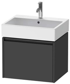 Duravit Ketho.2 - Umyvadlová skříňka 44x58x46 cm, 1 zásuvka, grafit mat K25075049490000