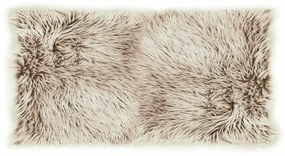 Kusový koberec s vysokým vlasem OMBRE 60 x 120 cm - béžový