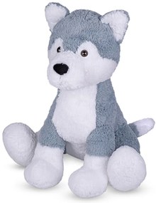 Mikrotrading plush friends pes husky plyšový 78 cm sedící 0m+