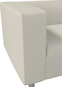 Potah na pohovku IKEA  Klippan 2-místná barva béžová látka pletený vzor