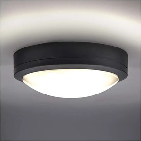 LED venkovní světlo WO781 Siena se senzorem - kruh 23 cm, šedá